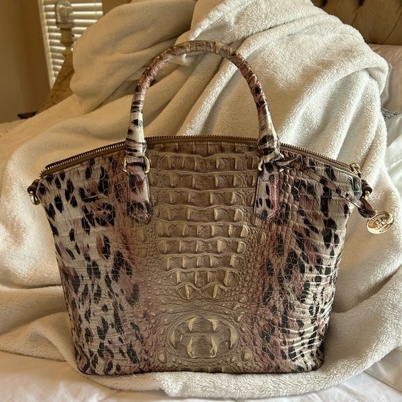 Brahmin | Bags | Brahmin Leopard Duxbury | Poshmark